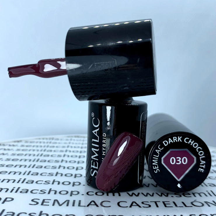 030 Semilac Dark Chocolate -7ml – Manicura Shop