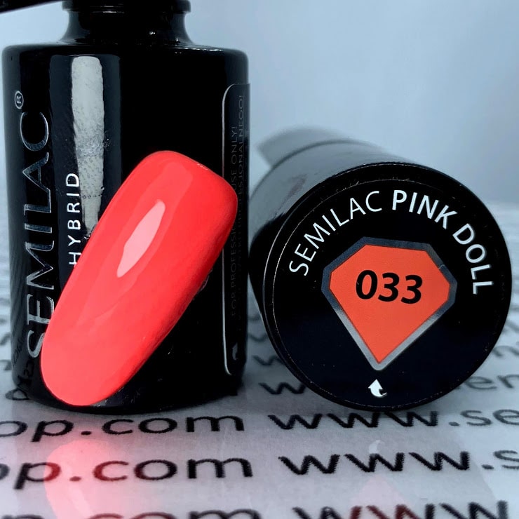 033 Semilac Pink Doll -7ml – Manicura Shop