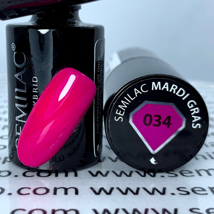 034 Semilac Mardi Gras -7ml – Manicura Shop