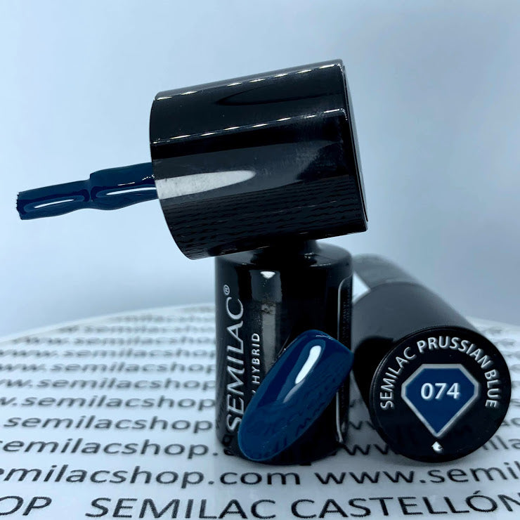 074 Semilac Prussian Blue -7ml – Manicura Shop