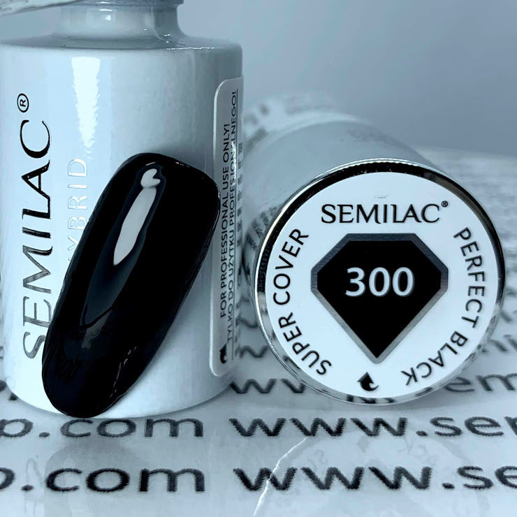 300 Semilac Perfect Black -7ml – Manicura Shop