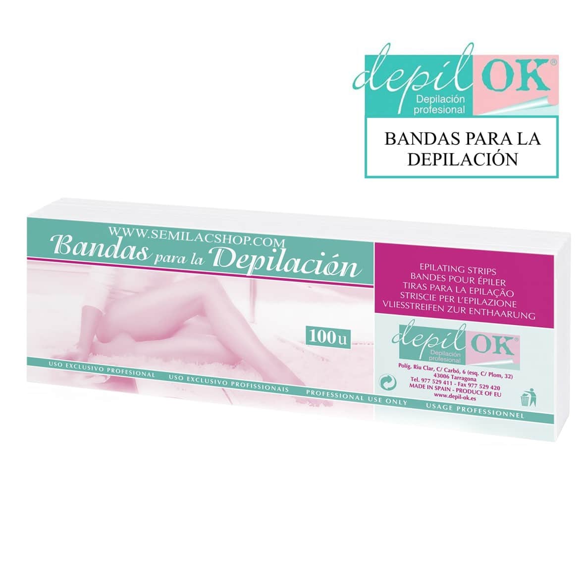 Bandas depilación Depil-ok – Manicura Shop